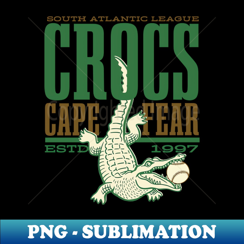 Cape Fear Crocs - PNG Sublimation Digital Download - Instant | Inspire ...