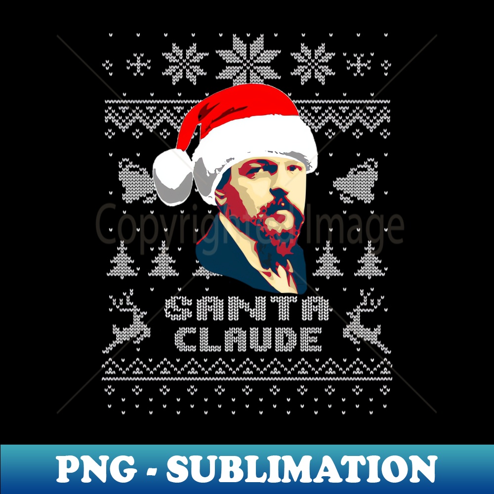 Claude Debussy Santa Claude - Signature Sublimation PNG File | Inspire ...