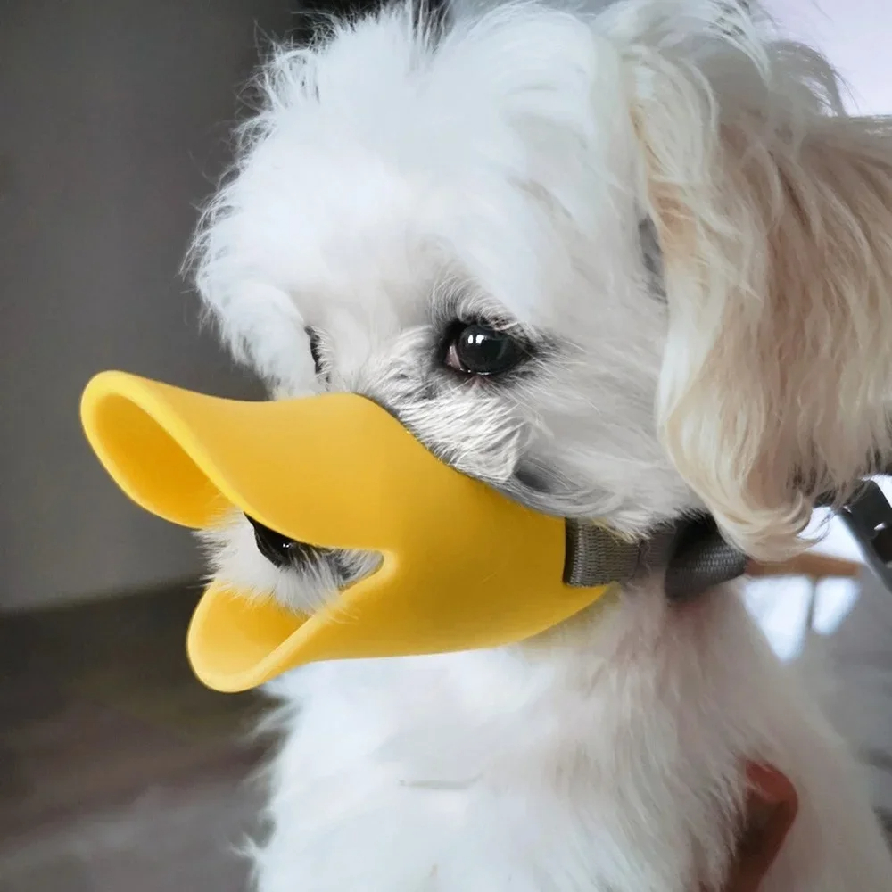 Dog Muzzle Silicone Duck Muzzle Mask for Pet Anti Bite Stop | Inspire ...