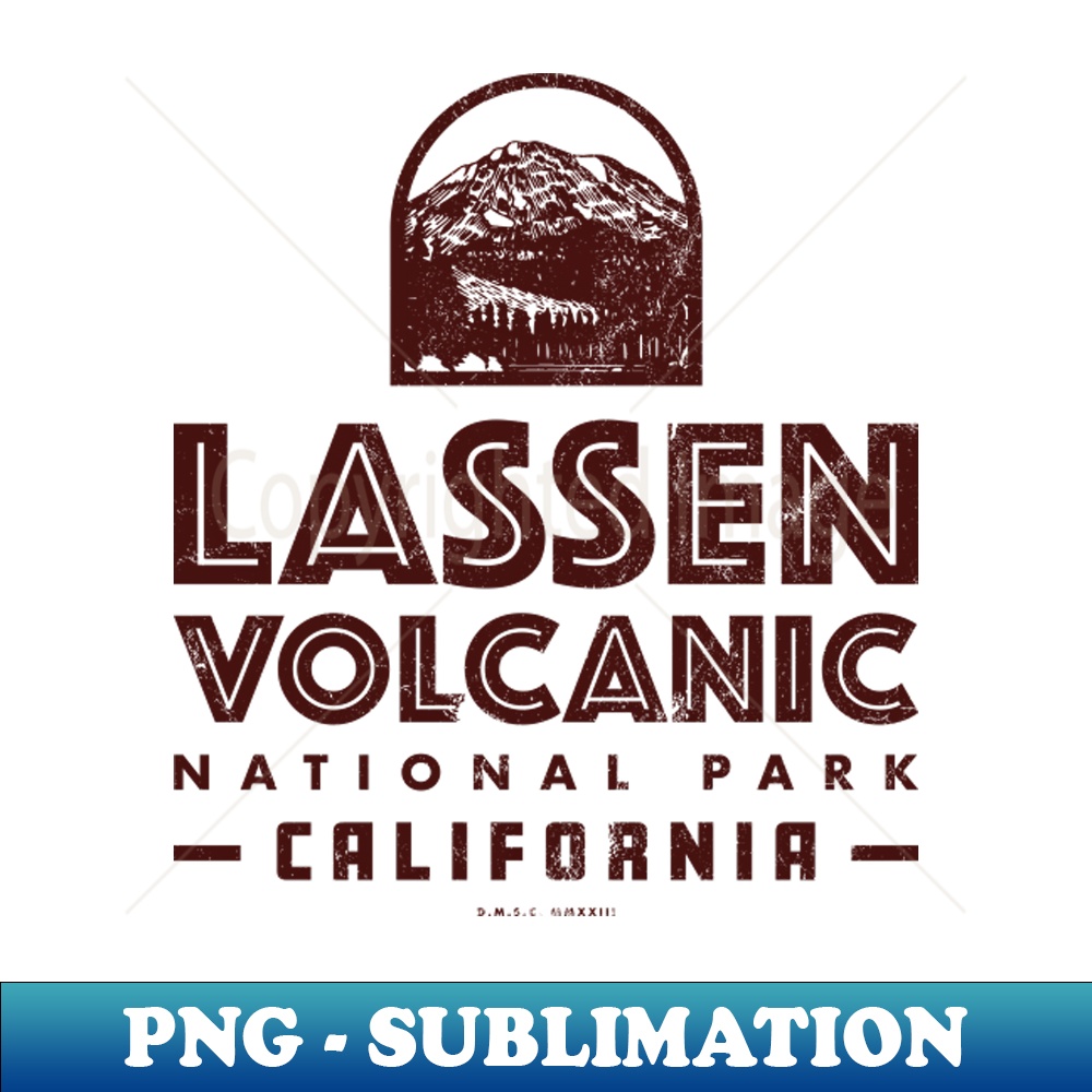 Lassen Volcanic National Park - Lassen Peak Brown - Decorati | Inspire ...