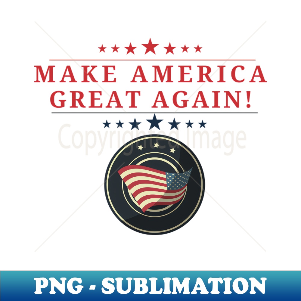 Make America great again - Aesthetic Sublimation Digital Fil - Inspire ...