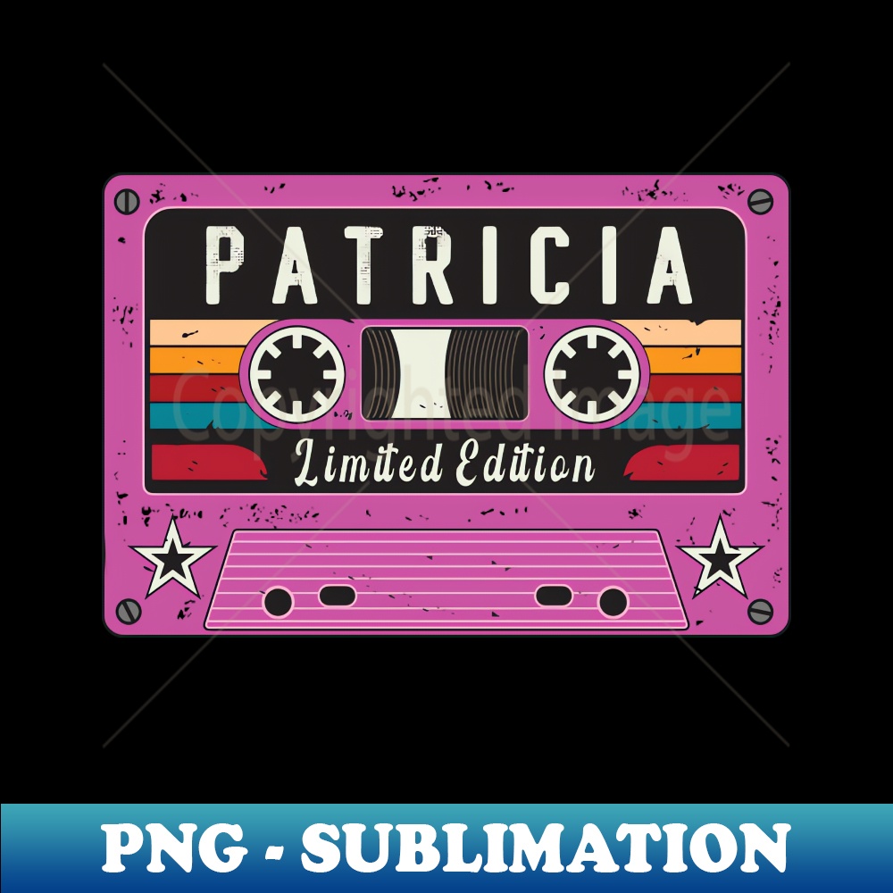 Retro Patricia name - Creative Sublimation PNG Download - In - Inspire ...