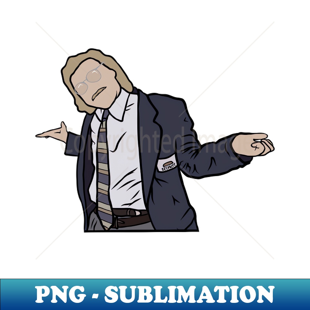 Security Guard Shrug - Special Edition Sublimation PNG File | Inspire ...