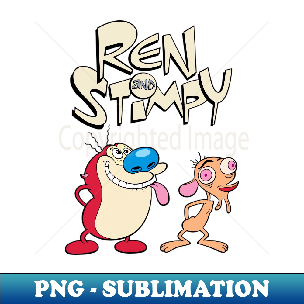 REN and STIMPY - High-Quality PNG Sublimation Download - Enh - Inspire ...