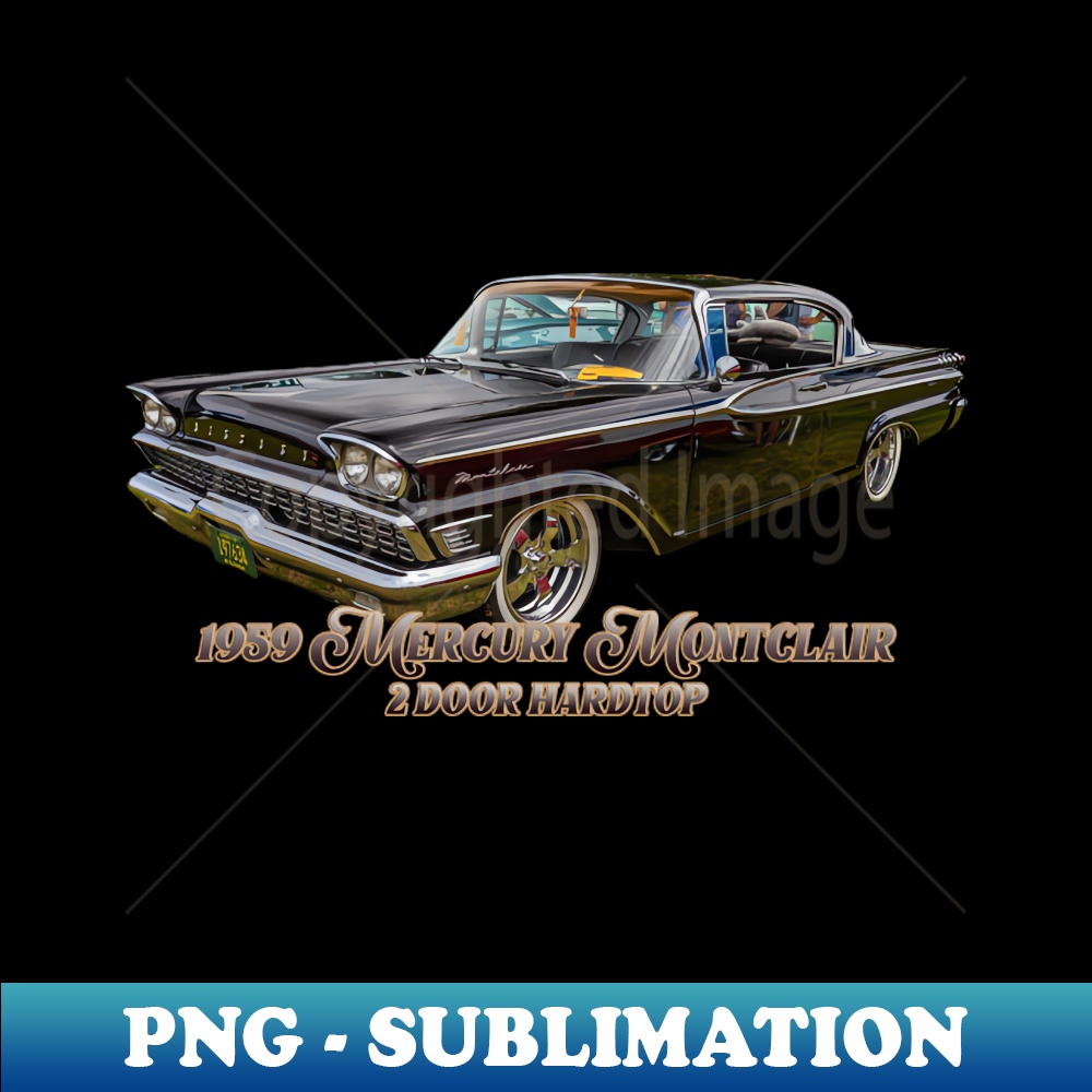 1959 Mercury Montclair 2 Door Hardtop - Instant Sublimation | Inspire ...