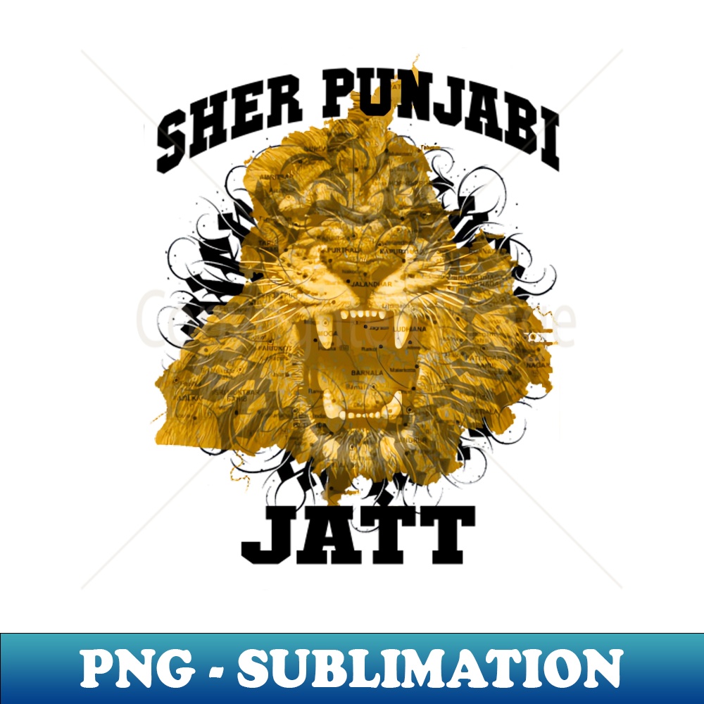 Sher Punjabi Jatt - Creative Sublimation PNG Download - Vibr | Inspire ...