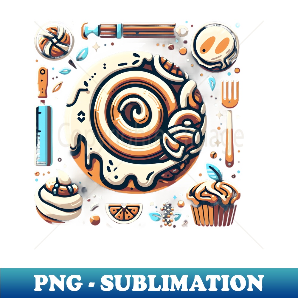 Tasty Cinnamon Rolls - Instant Sublimation Digital Download | Inspire ...
