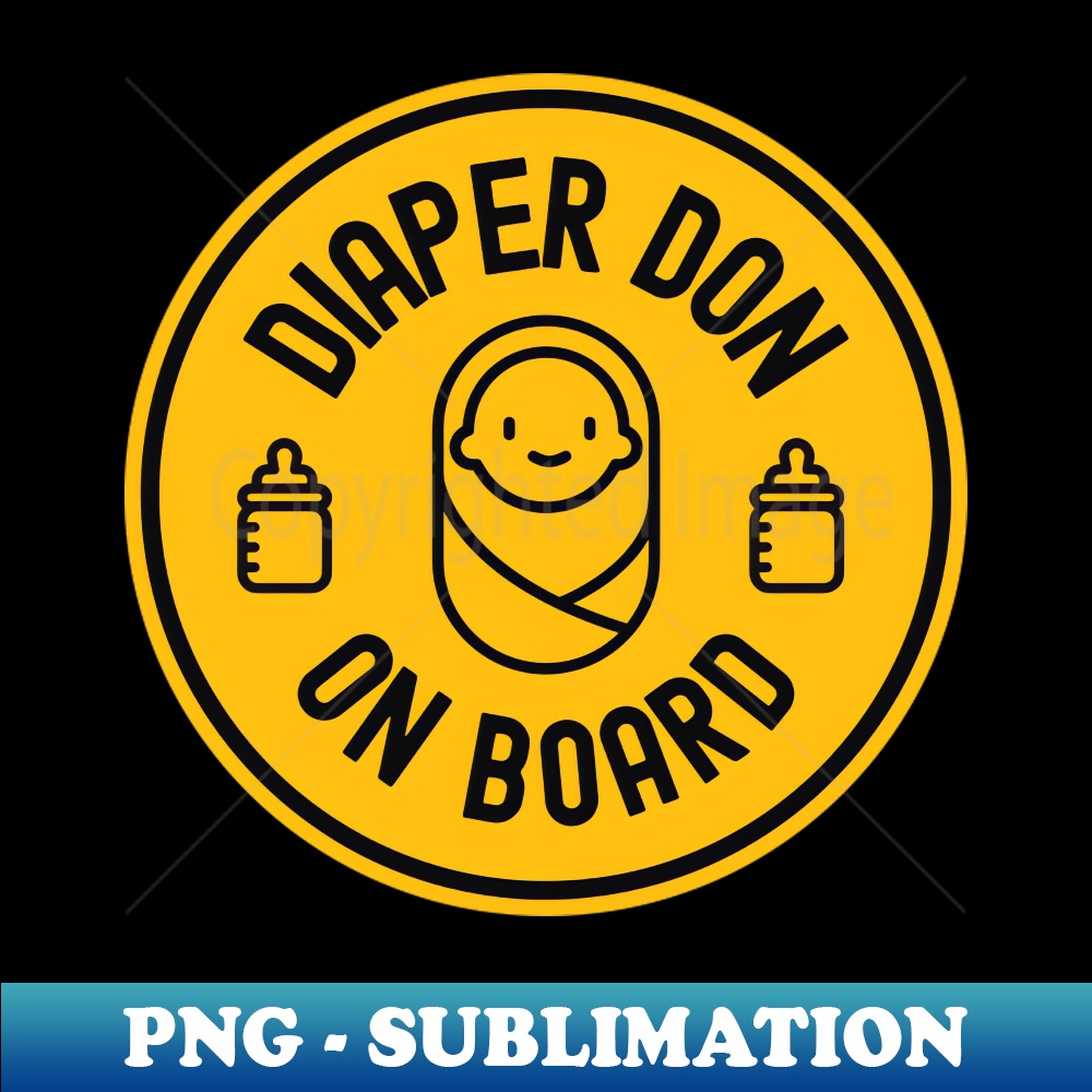 Baby On Board Diaper Don Bumper - Special Edition Sublimatio - Inspire ...