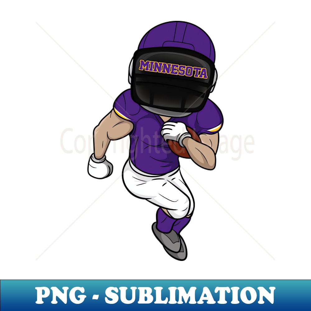 Minnesota Football Player Team Colors - PNG Transparent Subl | Inspire ...