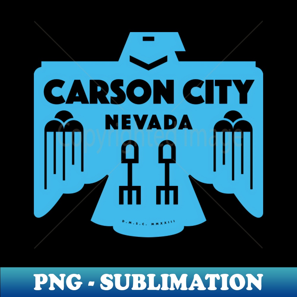 Native American Bird - Carson City Nevada Blue - Modern Subl | Inspire ...