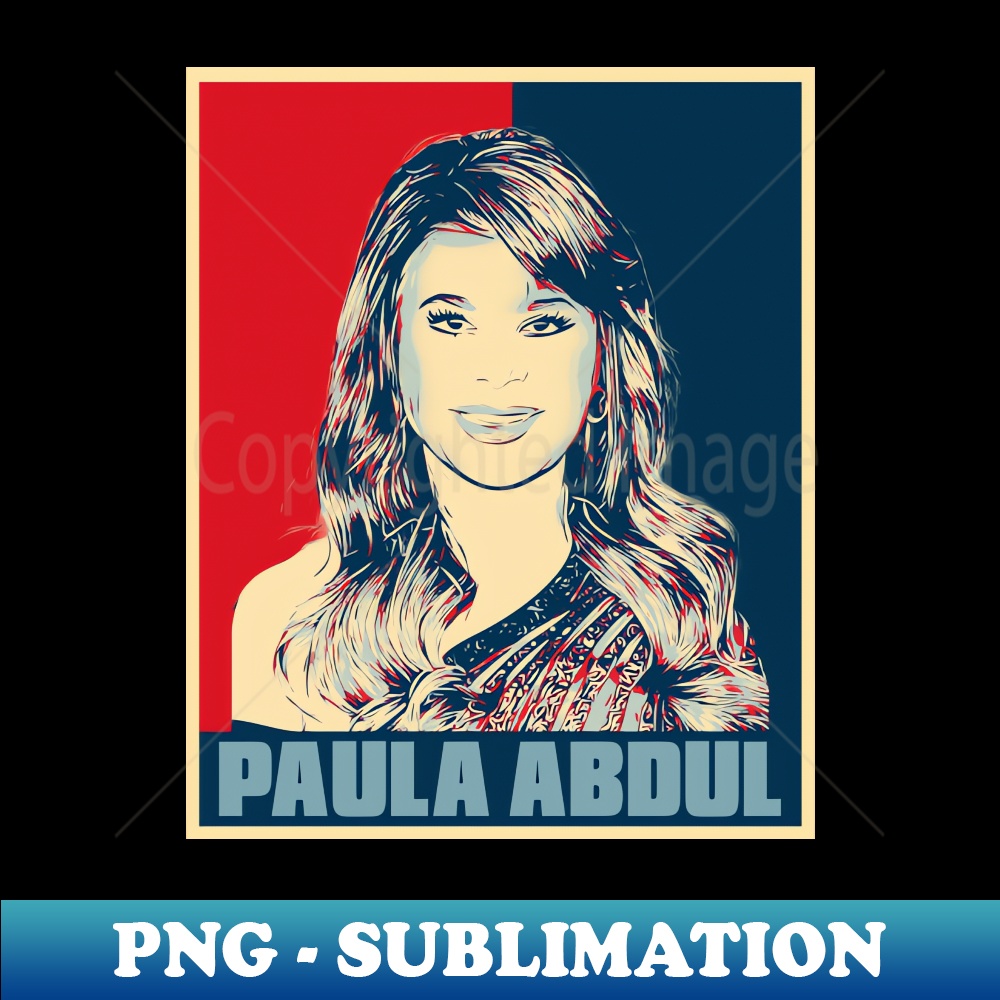 Paula Abdul Hope Poster Popart - Exclusive PNG Sublimation D | Inspire ...