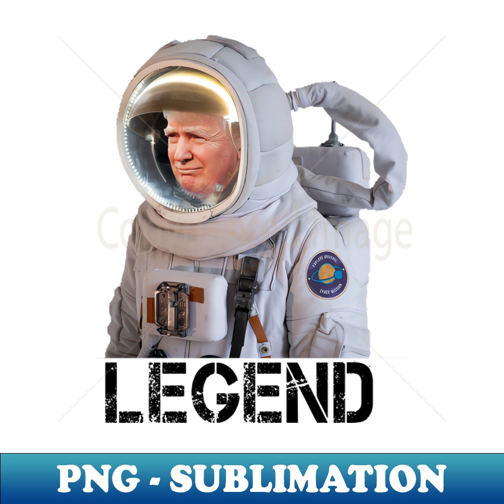 Trump Legend Astronaut Space - Aesthetic Sublimation Digital - Inspire ...