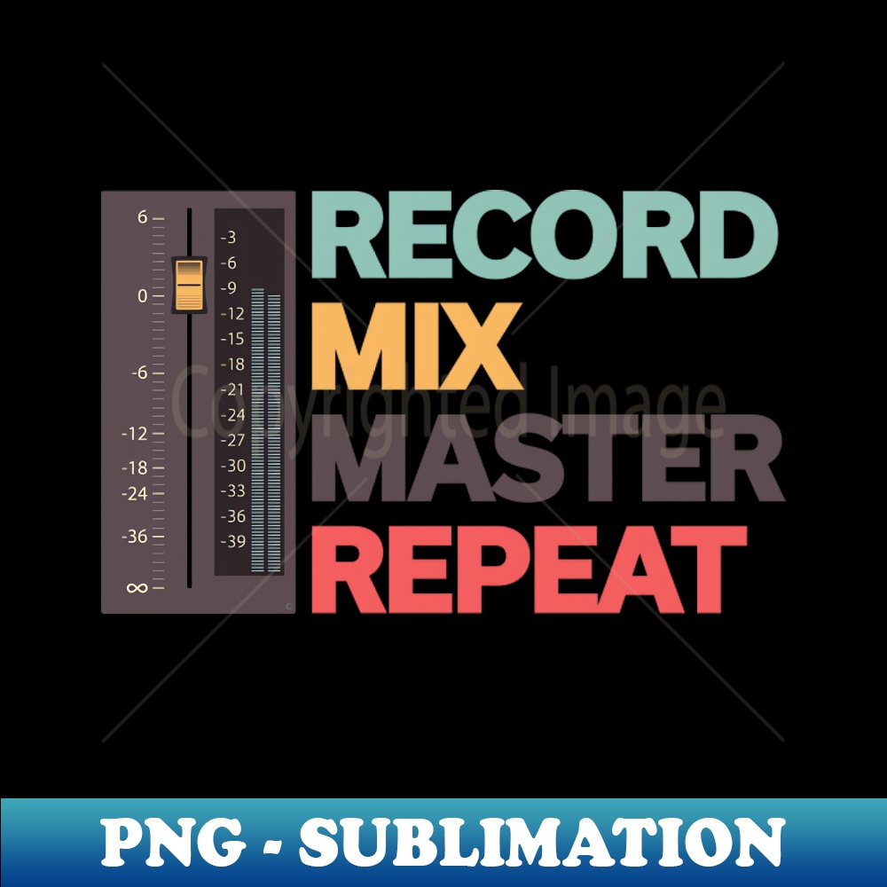Record Mix Master Repeat - Special Edition Sublimation PNG F | Inspire ...