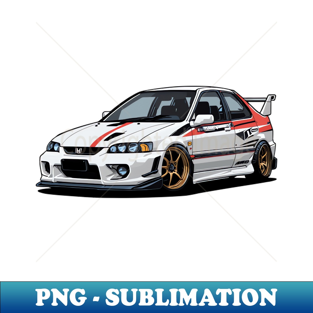 Honda Civic EK9 - Instant PNG Sublimation Download - Enhance - Inspire ...