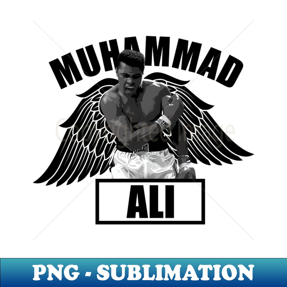 Muhammad Ali Wing - Vintage Sublimation PNG Download - Perfe - Inspire ...