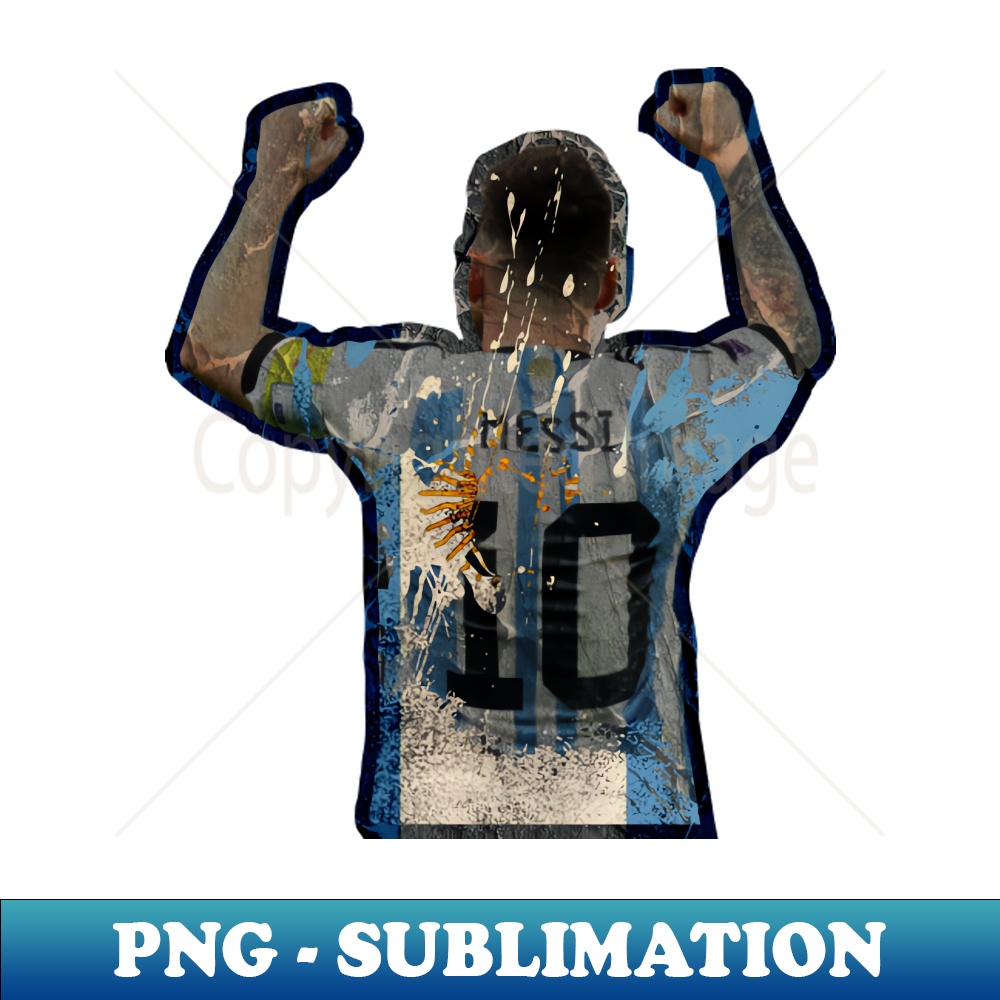 Leo messi 10 argentina - Exclusive Sublimation Digital File | Inspire ...