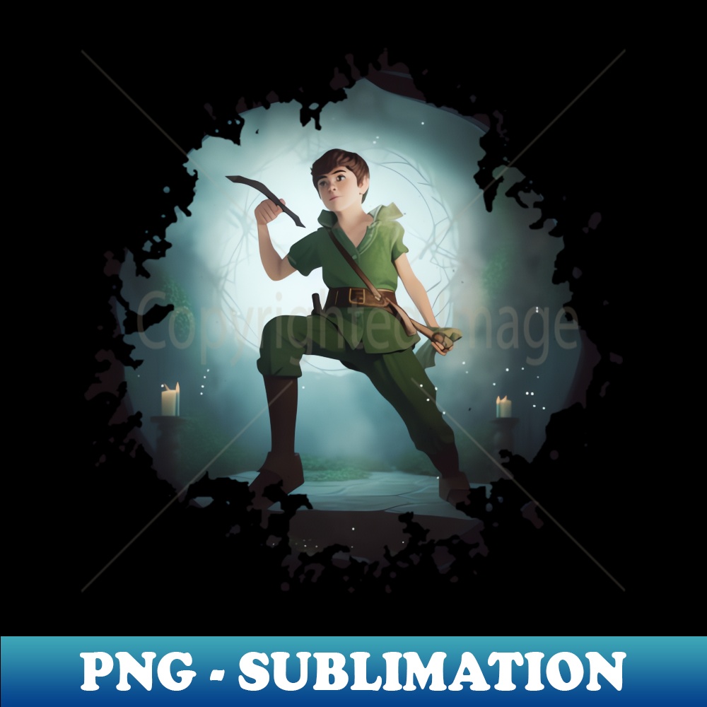 Peter Pan Wendy - PNG Transparent Sublimation File - Boost | Inspire Uplift