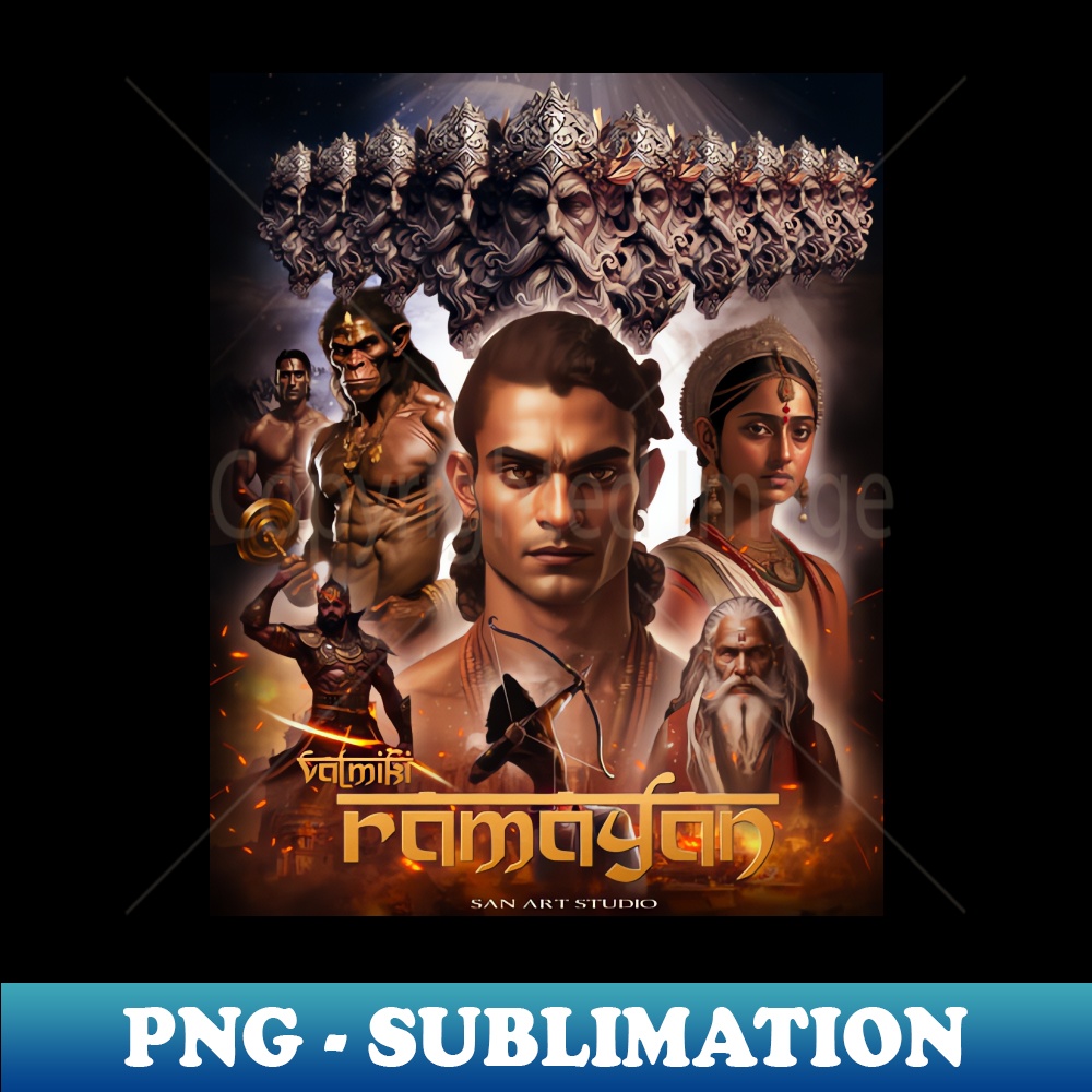 Ramayan - PNG Transparent Digital Download File for Sublimat | Inspire ...