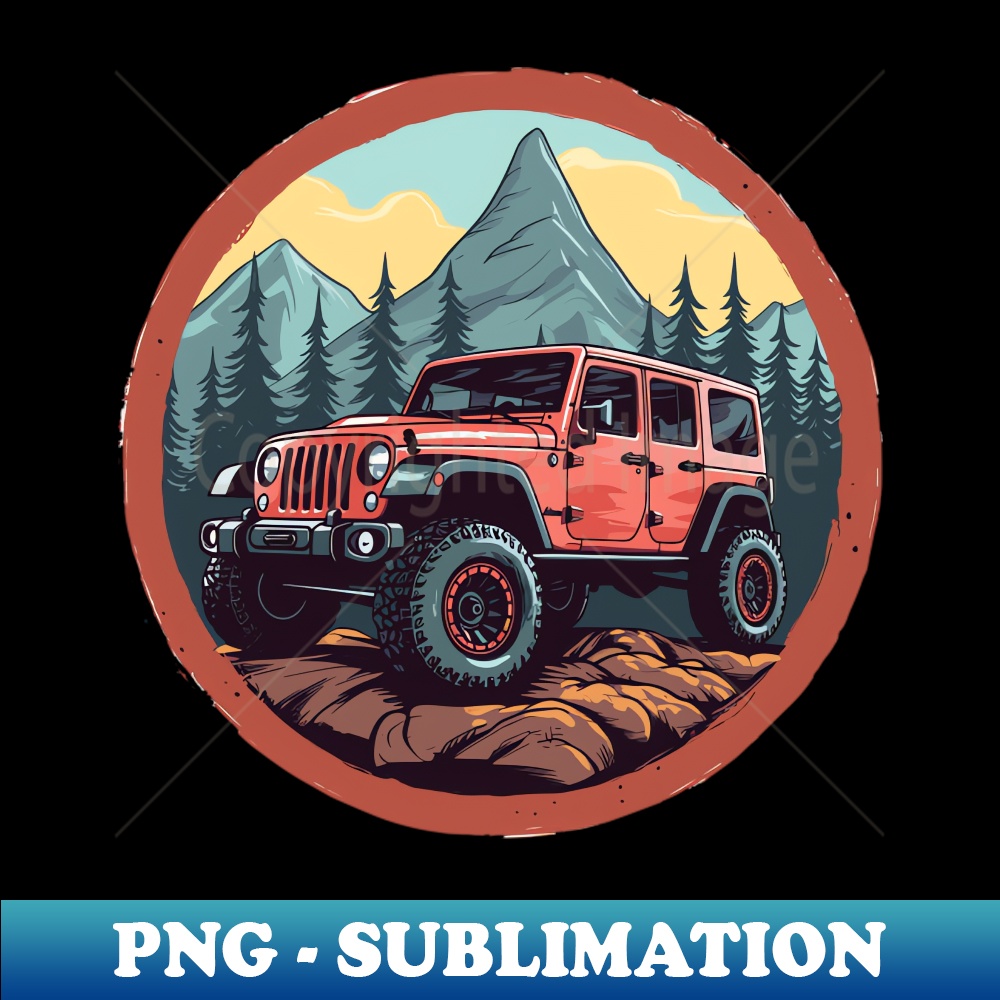 Jeep rubicon - Retro PNG Sublimation Digital Download - Unlo | Inspire ...