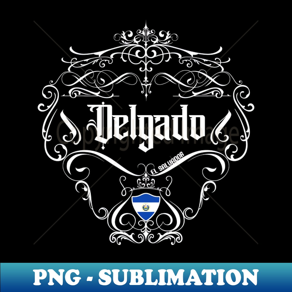 Delgado Vintage design - High-Resolution PNG Sublimation Fil | Inspire ...