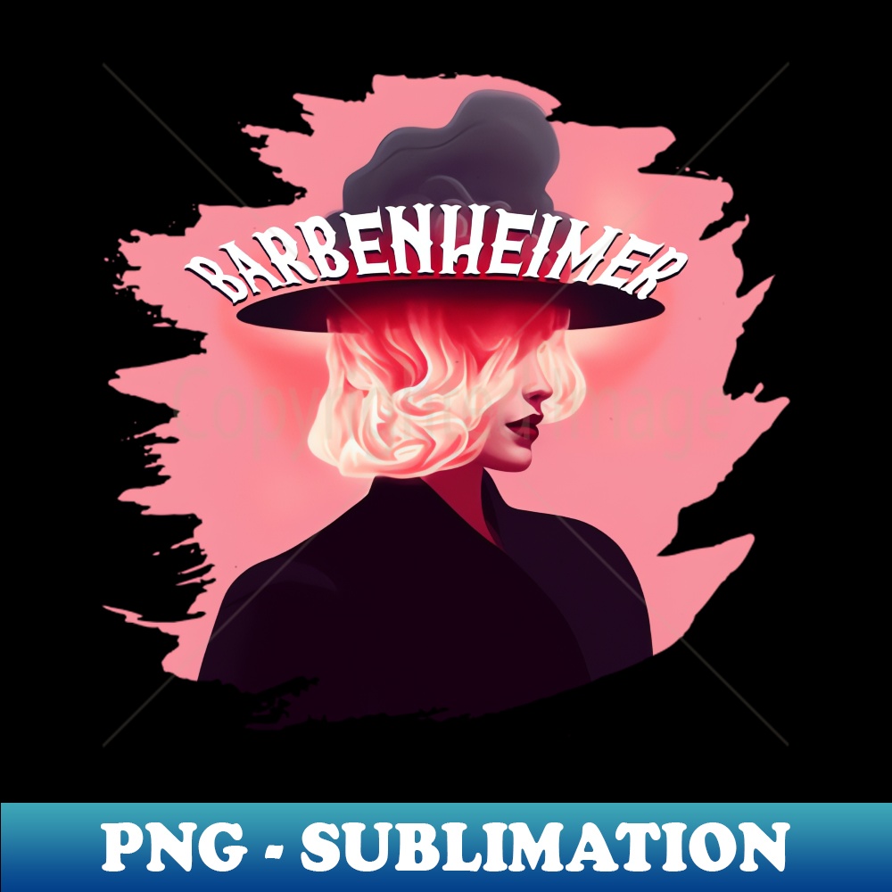 Barbie Oppenheimer - PNG Transparent Digital Download File f | Inspire ...