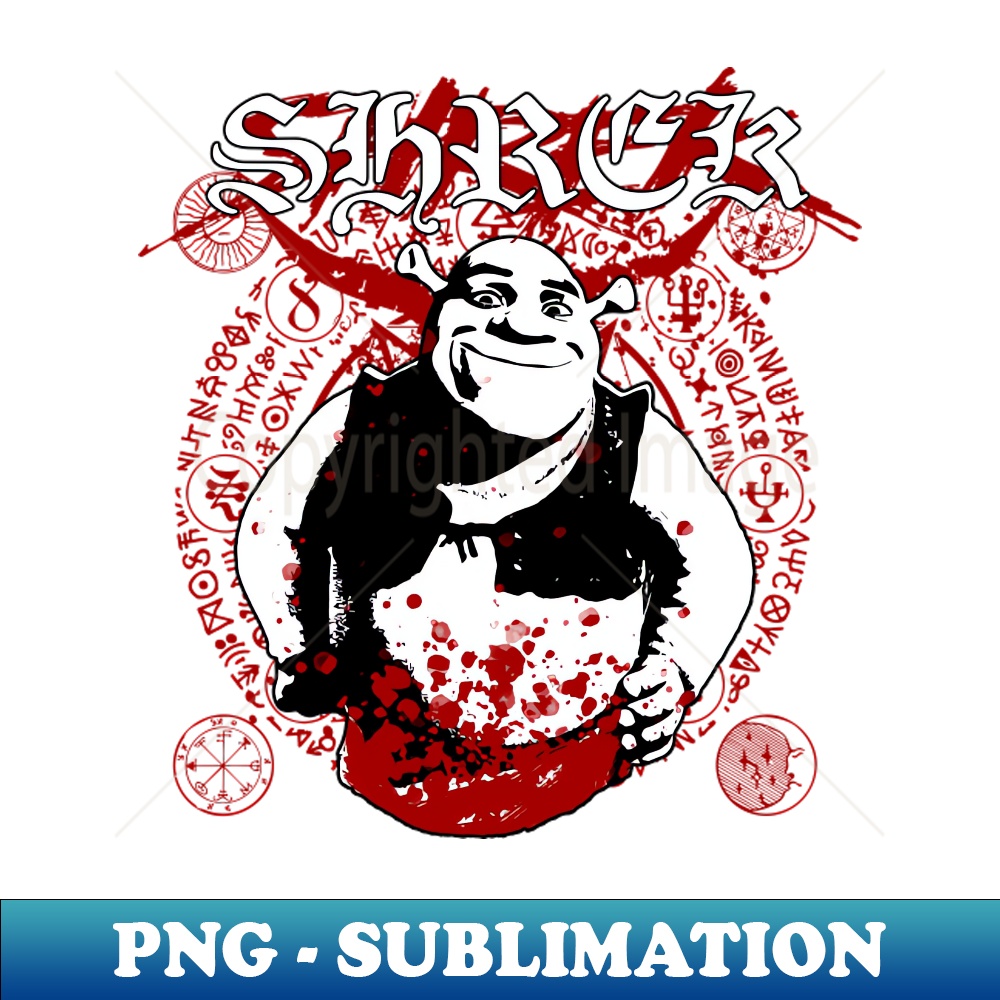 The Cult of Shrek - Exclusive Sublimation Digital File - Spi - Inspire ...
