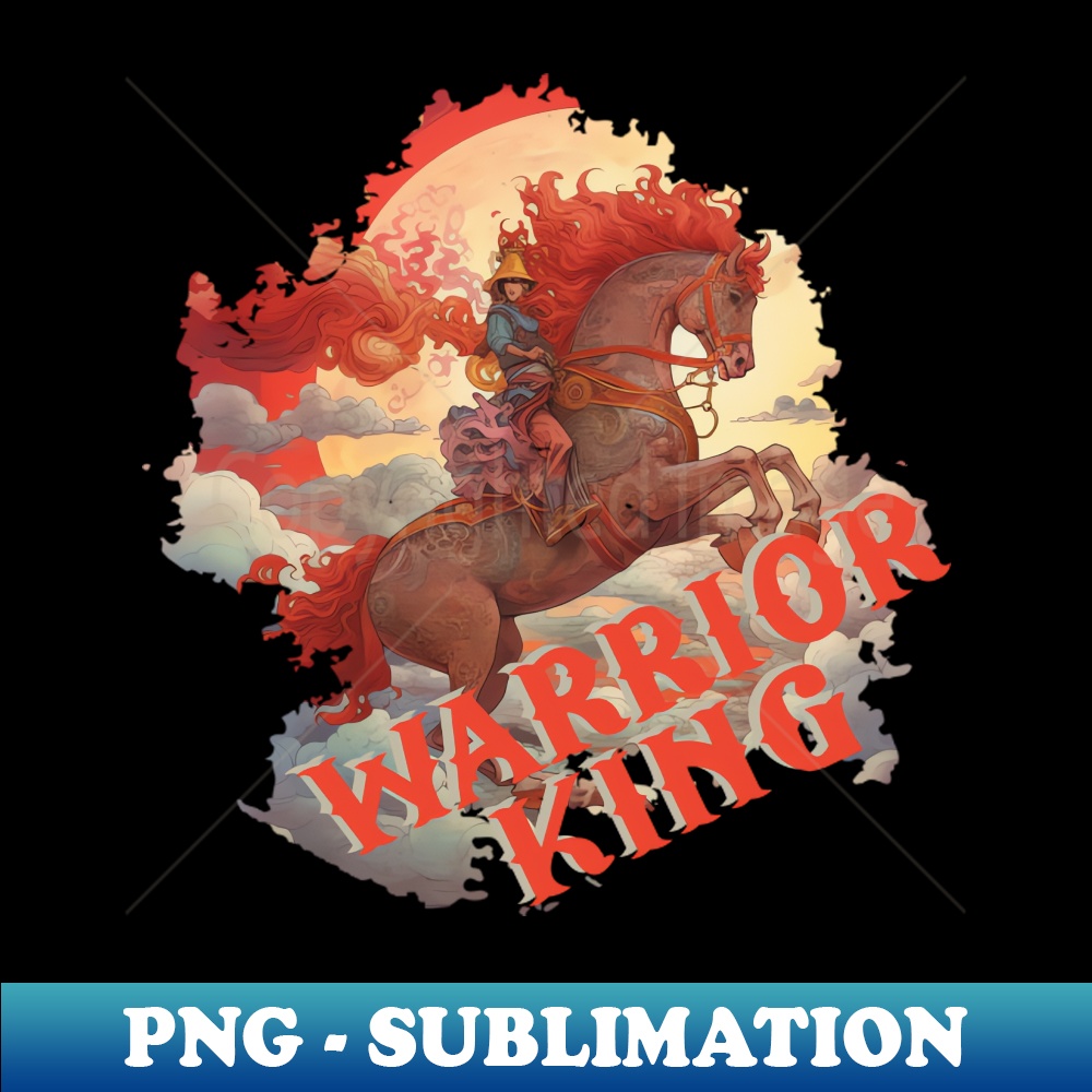 Warrior King - Digital Sublimation Download File - Instantly - Inspire ...
