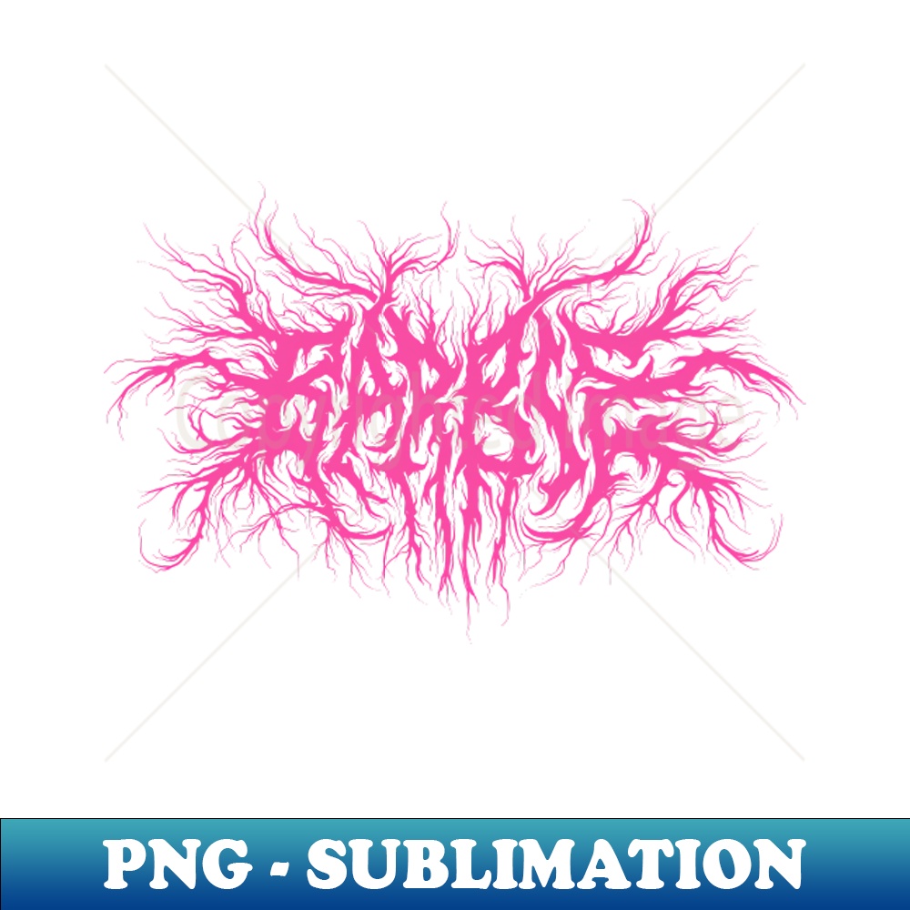 Barbie Metal Logo - Elegant Sublimation PNG Download - Captu | Inspire ...