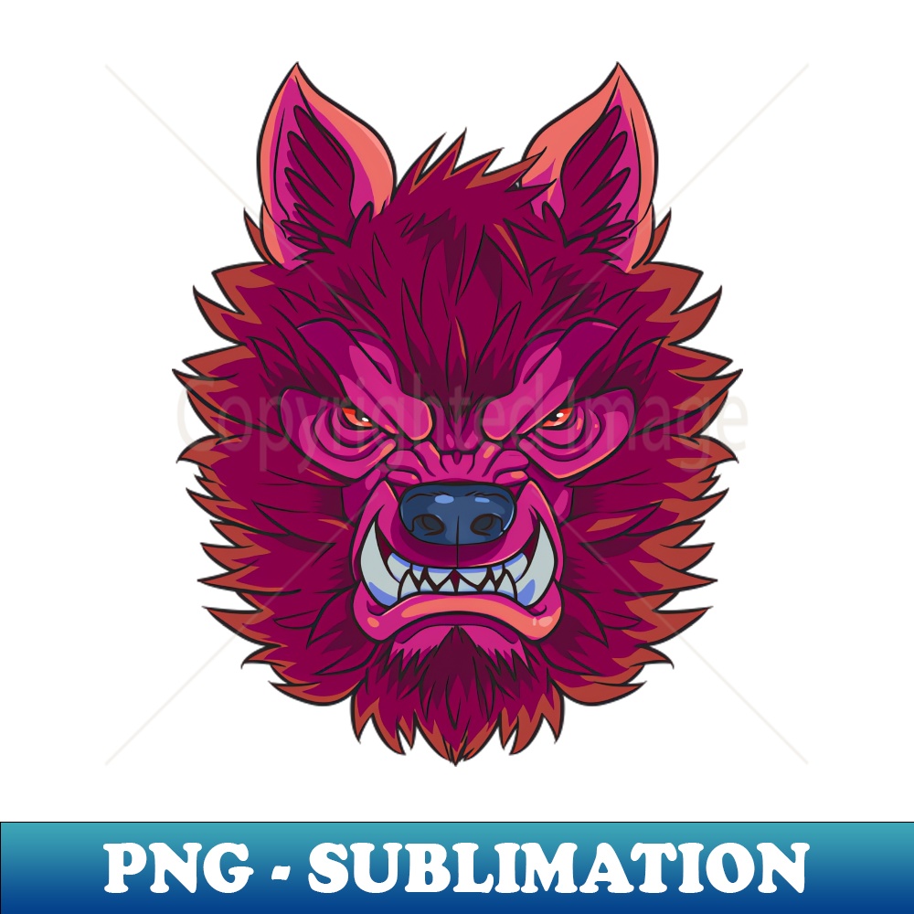 Werewolf Happy Halloween Wolfman Scary Monster Face - Exclus | Inspire ...