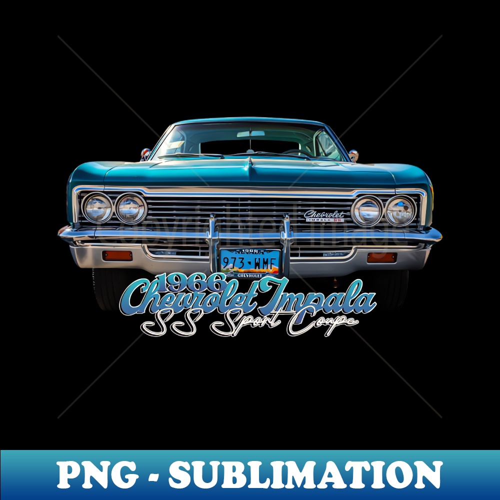 1966 Chevrolet Impala SS Sport Coupe - PNG Transparent Subli | Inspire ...