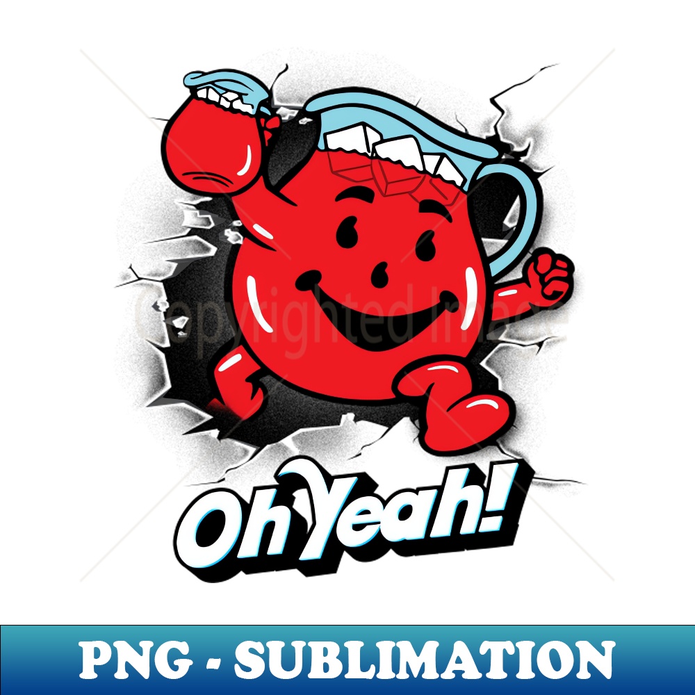 KOOL-AID WALL BREAK - Premium PNG Sublimation File - Perfect | Inspire ...