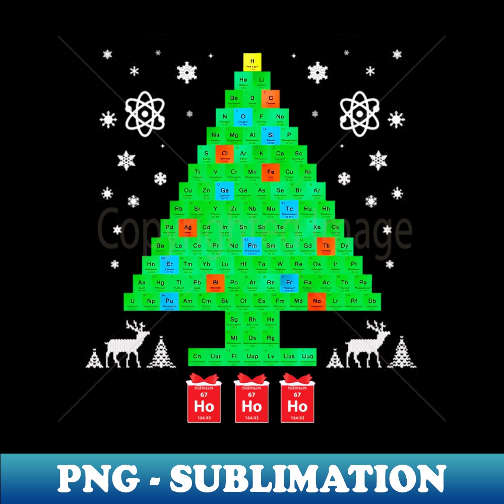 Chemistree Science Christmas Tree - PNG Transparent Digital | Inspire ...
