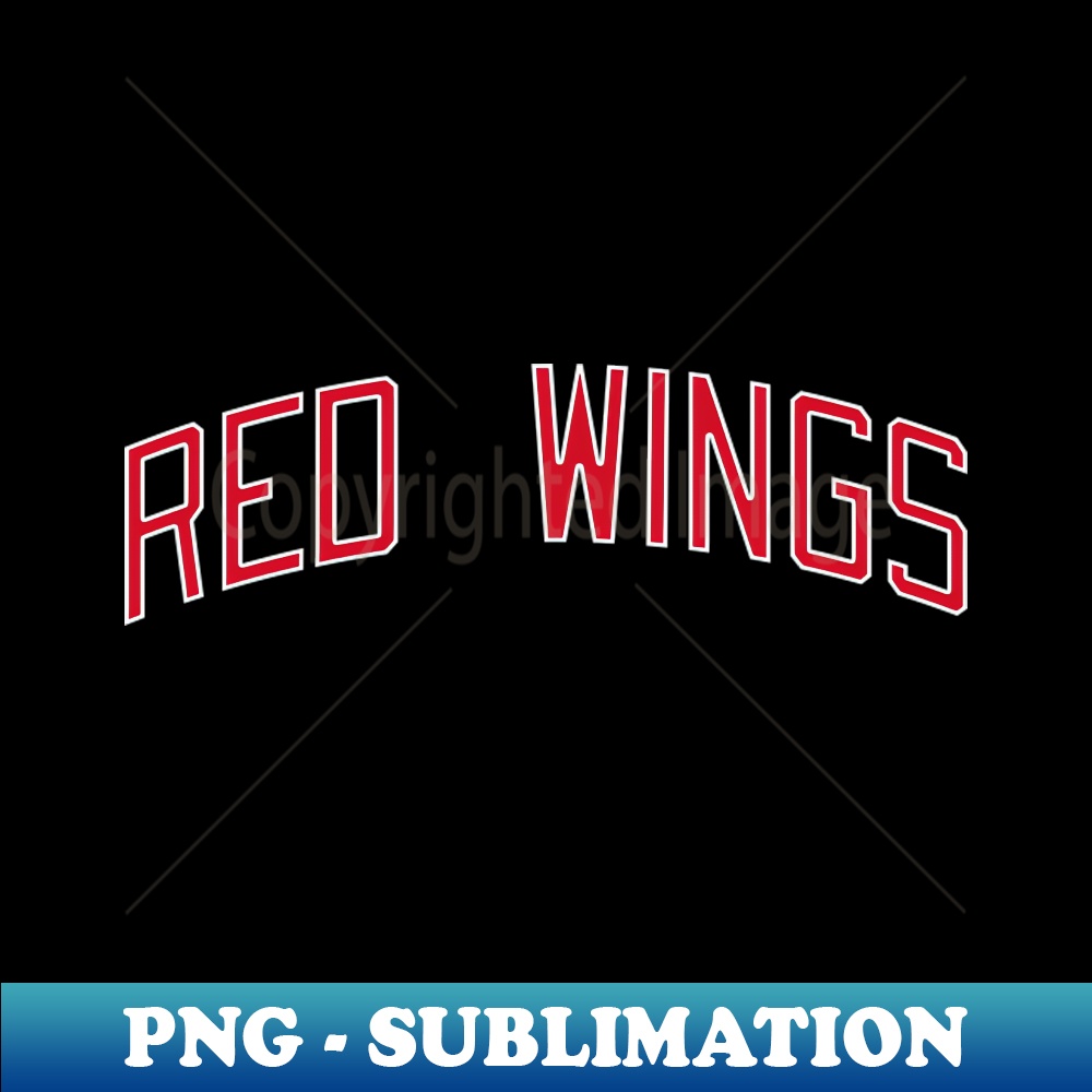 Red Wings - Digital Sublimation Download File - Enhance Your | Inspire ...