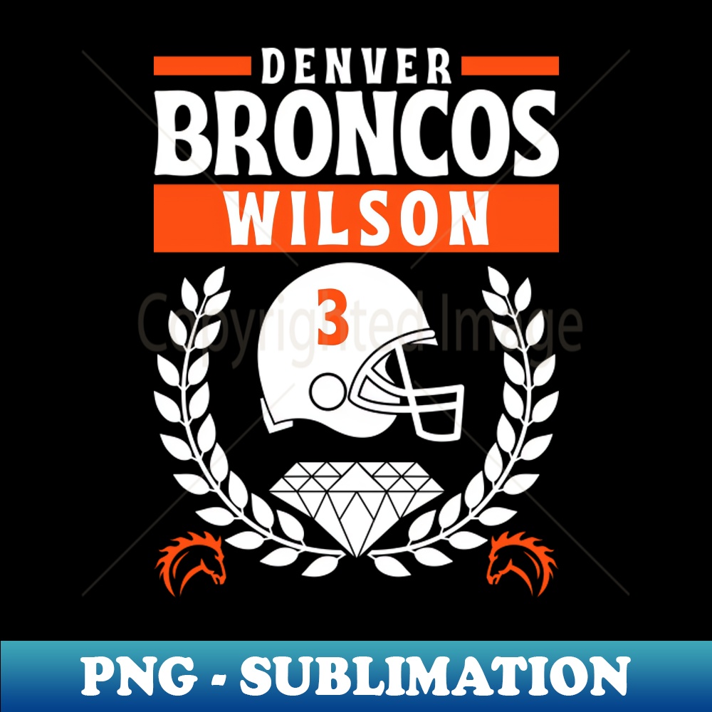 Denver Broncos Wilson 3 Edition 2 - Exclusive Sublimation Di | Inspire ...