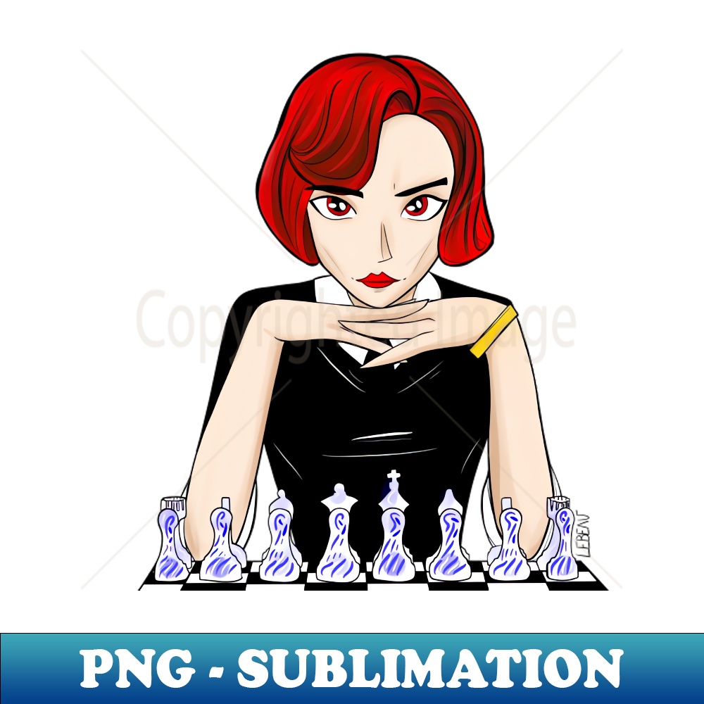 beth harmon the queen in gambit chess player ecopop - Elegan | Inspire ...