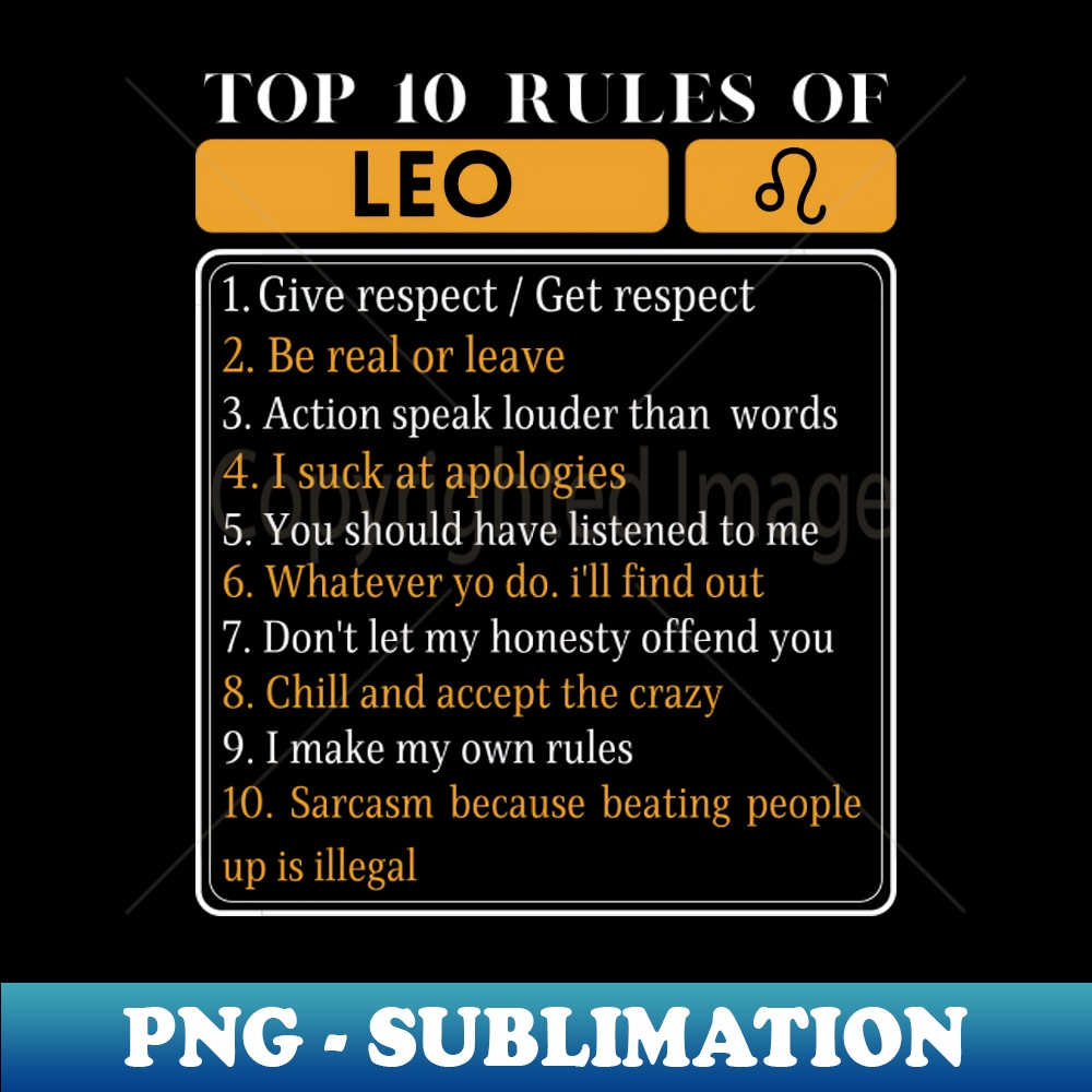 Top 10 Rules Of Leo Leo Facts Traits - Modern Sublimation PN | Inspire ...