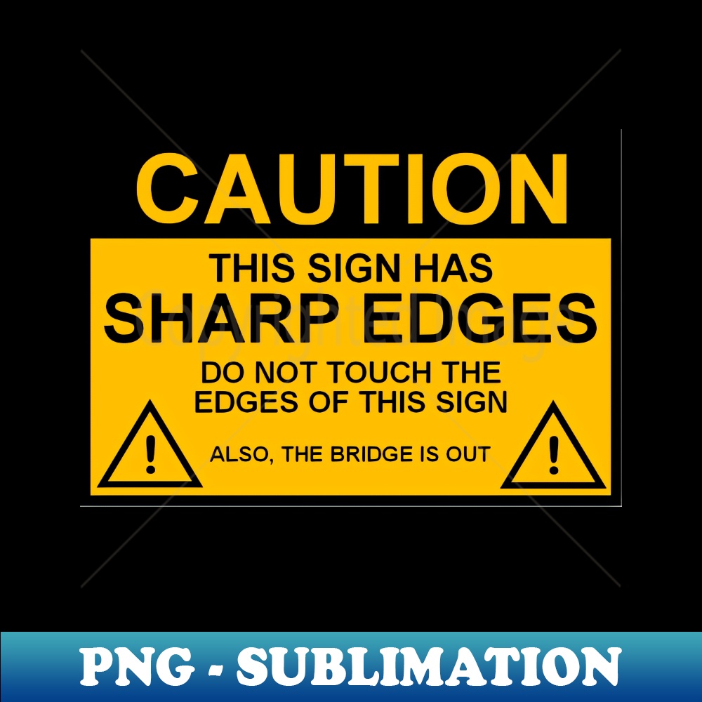 OSHA Caution Sign Sharp Edges - Professional Sublimation Dig | Inspire ...