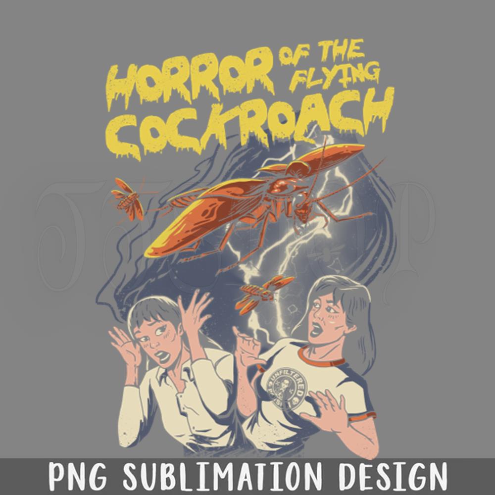 Horror of the Flying Cockroach PNG Download | Inspire Uplift