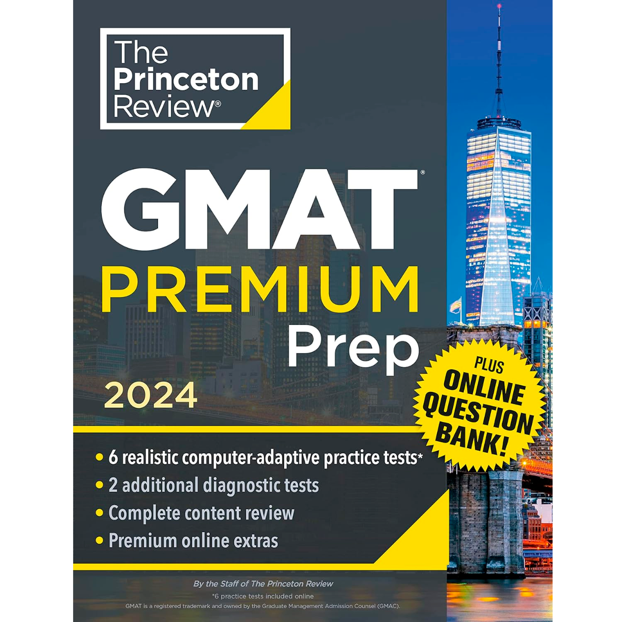 Princeton Review GMAT Premium Prep, 2024: 6 Computer-Adaptiv | Inspire ...