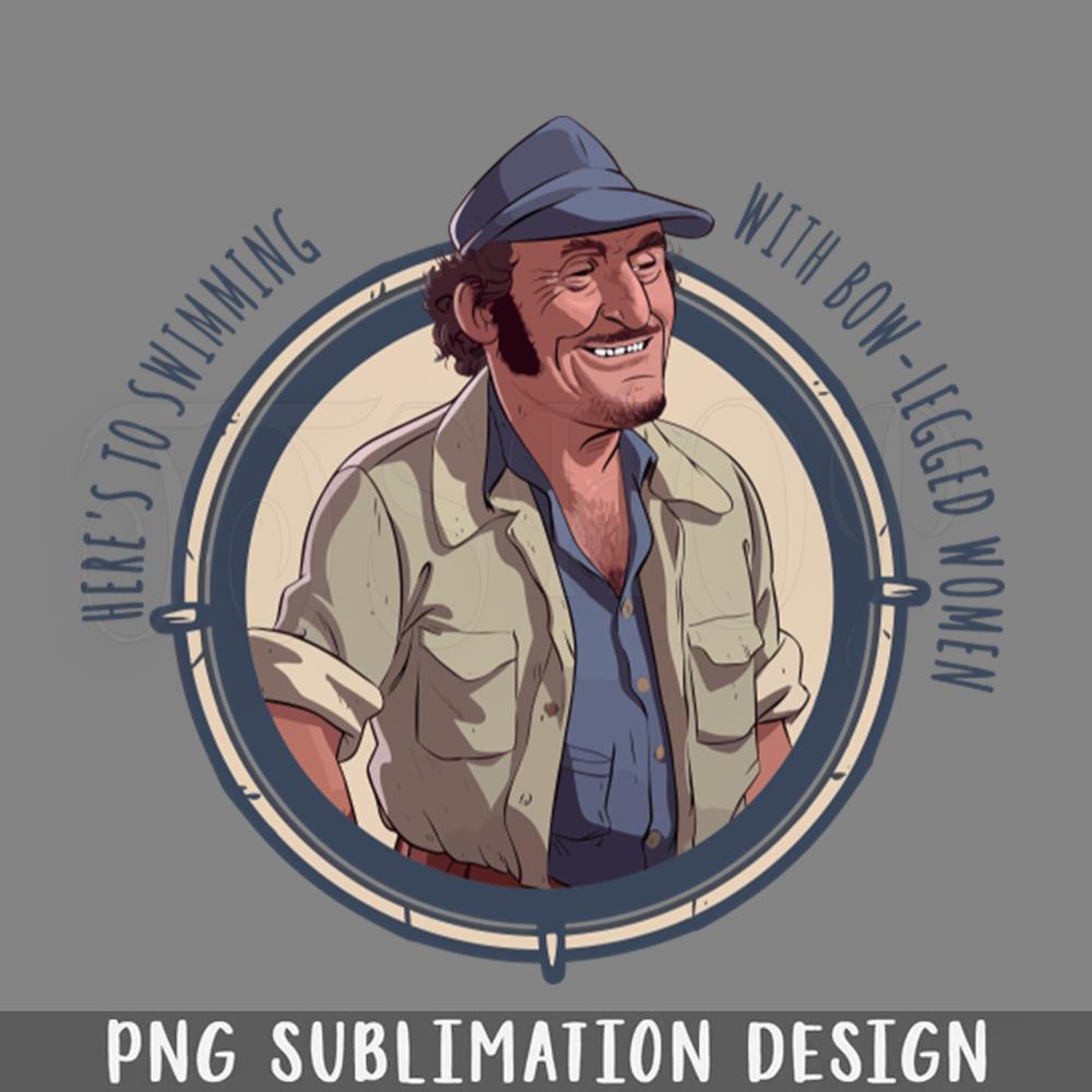 Heres To Swimming With BowLegged Women PNG Download | Inspire Uplift