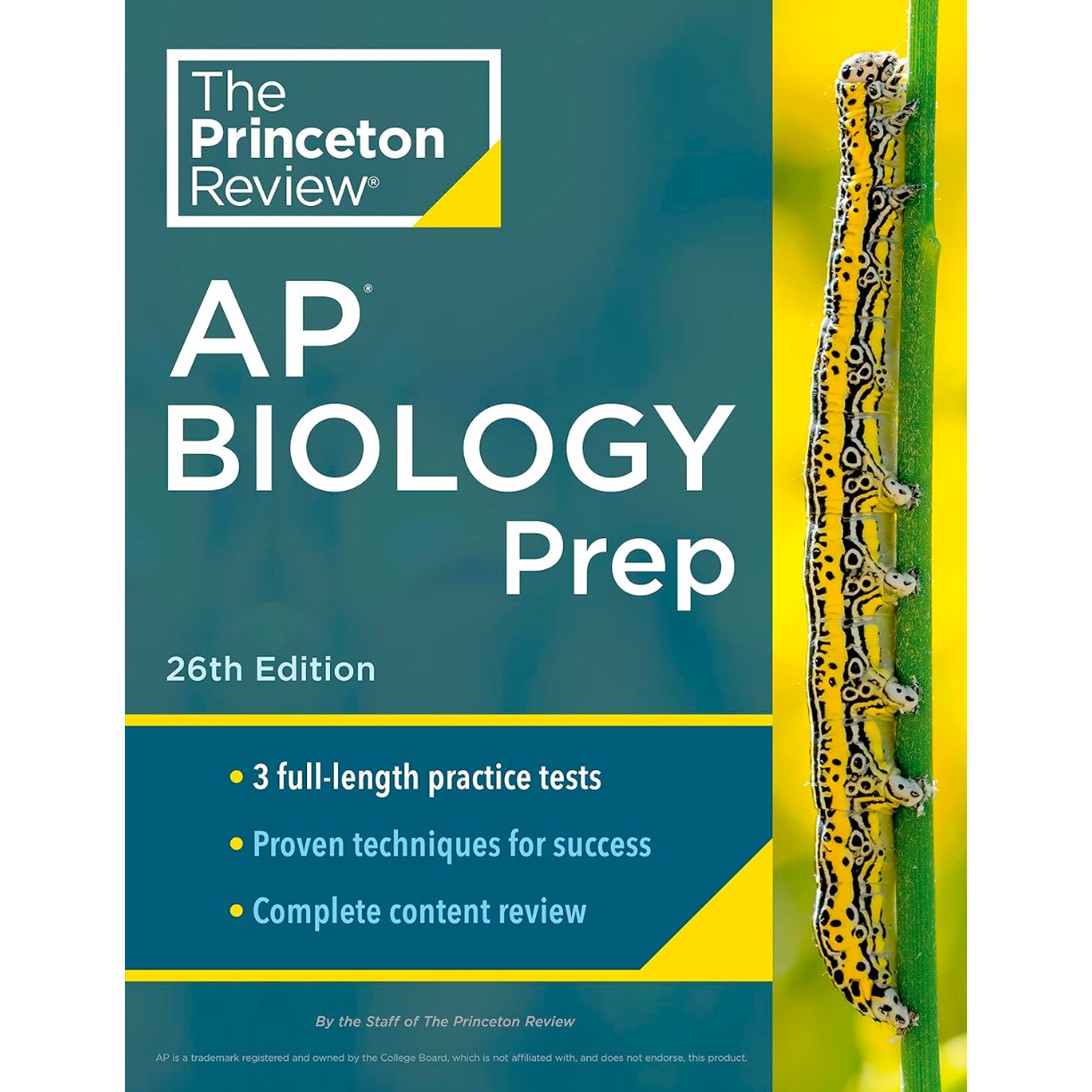 Princeton Review AP Biology Prep, 26th Edition: 3 Practice T | Inspire ...