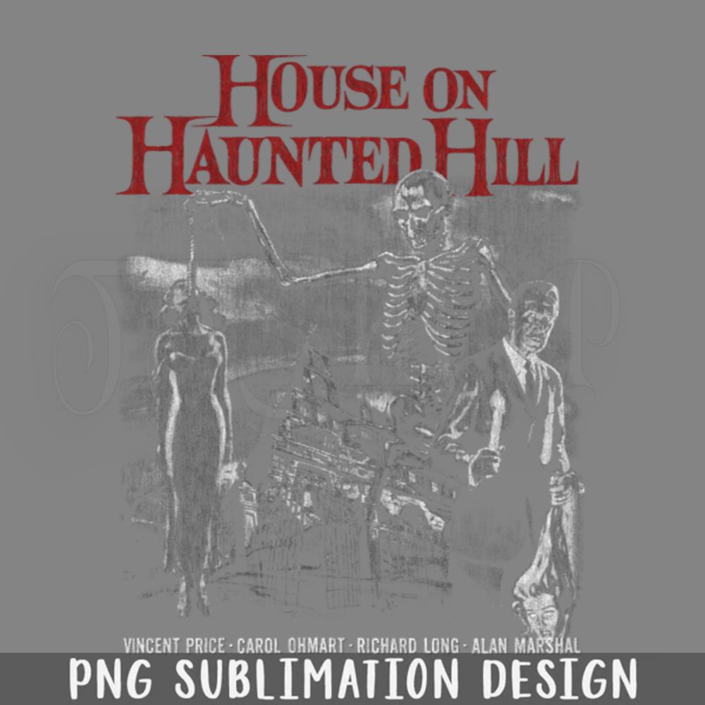 House on Haunted Hill Cult Classic Vincent rice PNG Download | Inspire ...