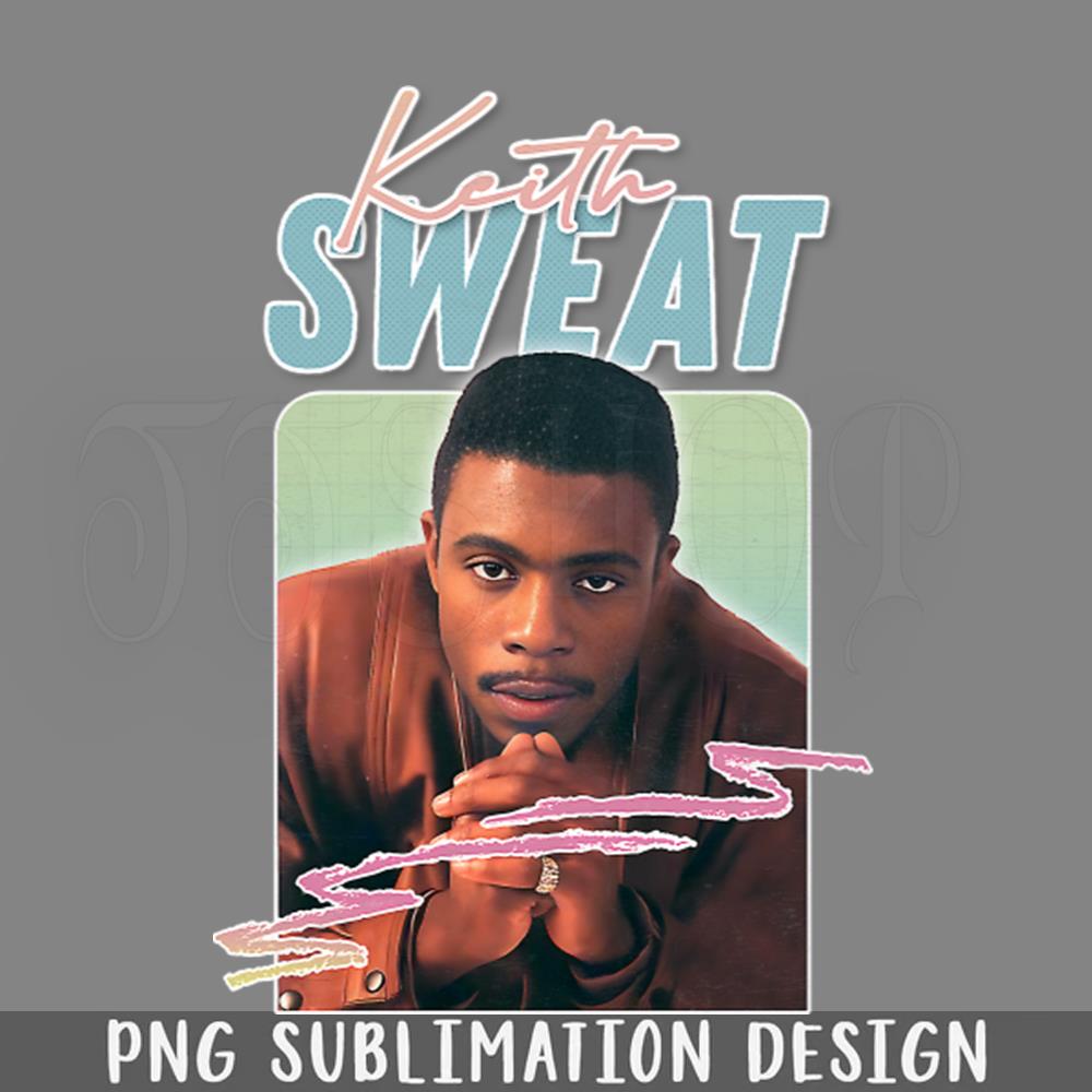 Keith Sweat 90s Style PNG Download | Inspire Uplift
