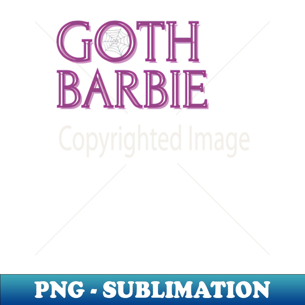 Goth barbie - Unique Sublimation PNG Download - Perfect for - Inspire ...