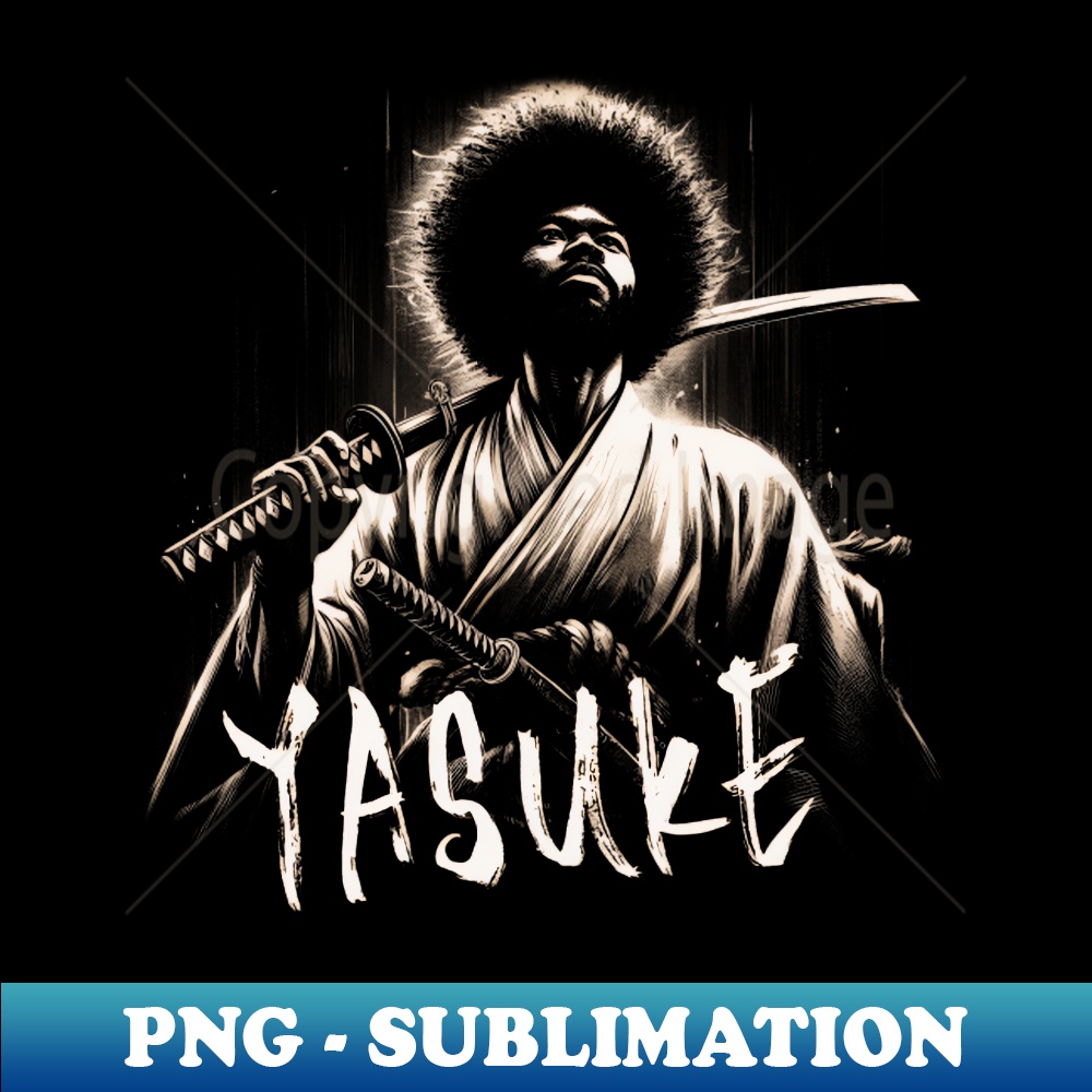 Yasuke African Samurai - PNG Transparent Digital Download F | Inspire ...