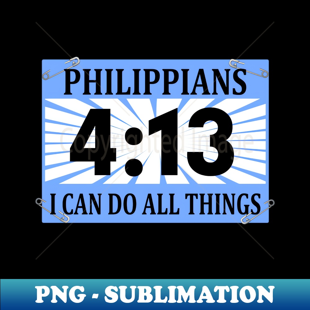 Christian Runner Running Bib Philippians 413 I Can Do All Th - Inspire ...