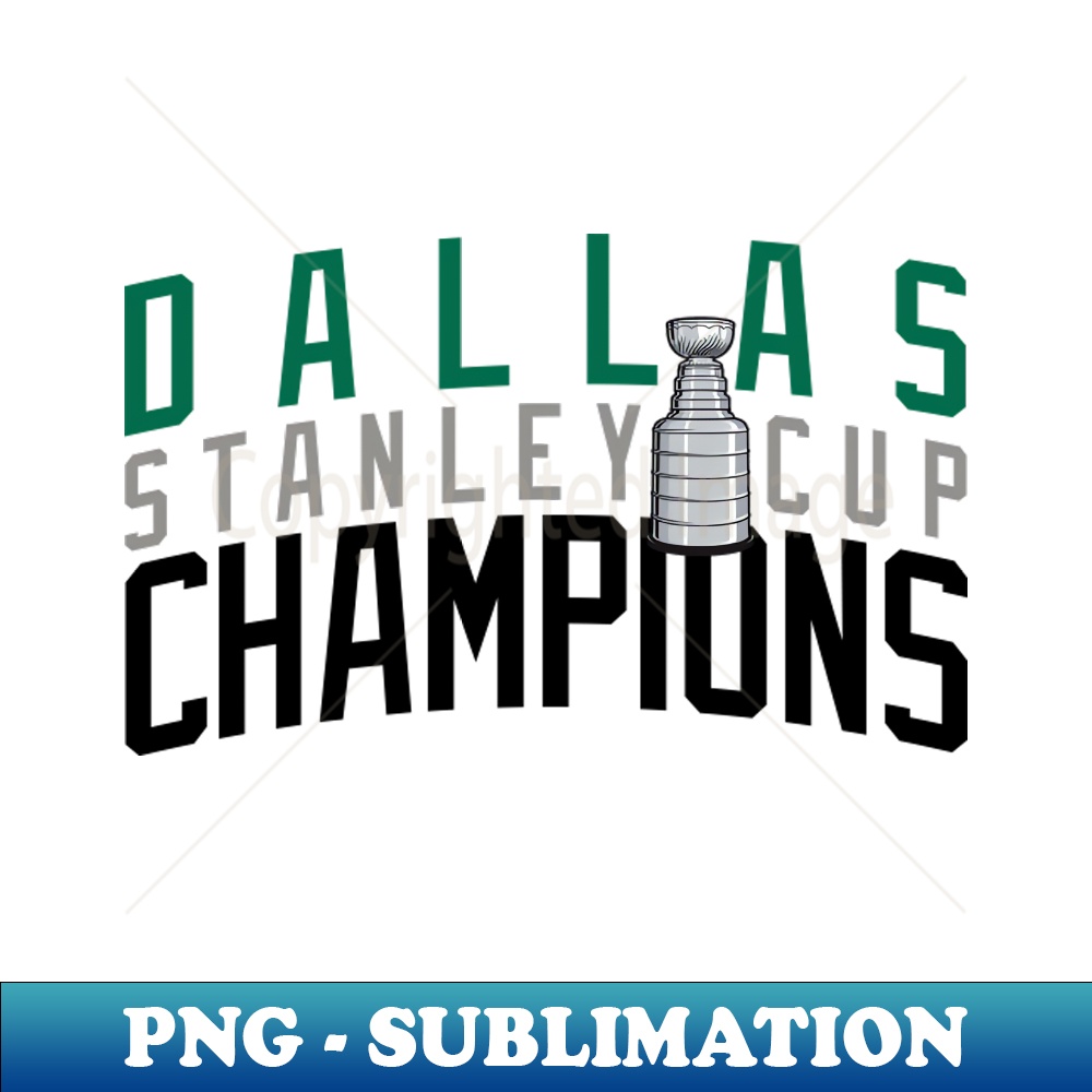 Dallas - Stanley Cup Champions v3 - Modern Sublimation PNG F | Inspire ...