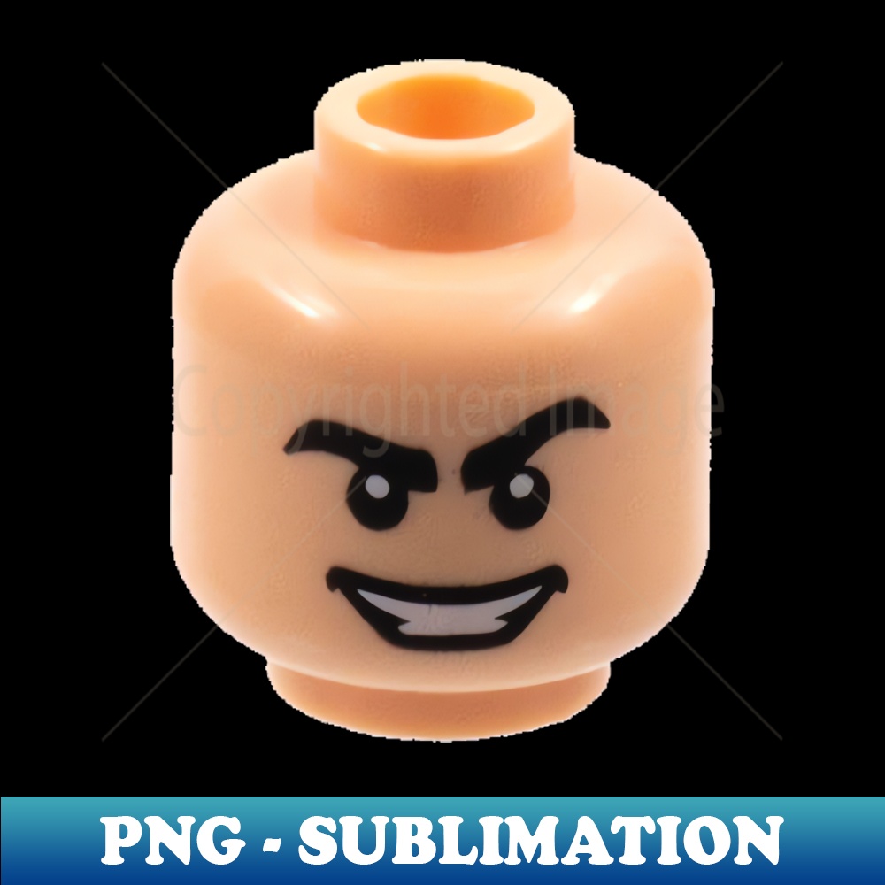 Lego Head - Digital Sublimation Download File - Add a Festiv | Inspire ...