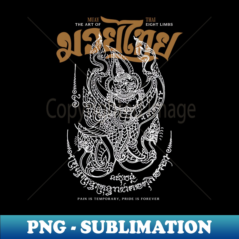 Sak Yant Muay Thai Boran The Garuda - Creative Sublimation P - Inspire ...