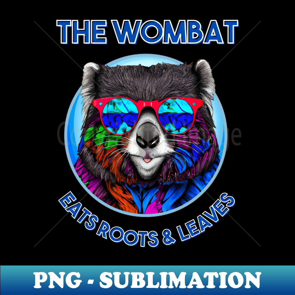The Wombat - Eats Roots Leaves - Aesthetic Sublimation Digi - Inspire ...